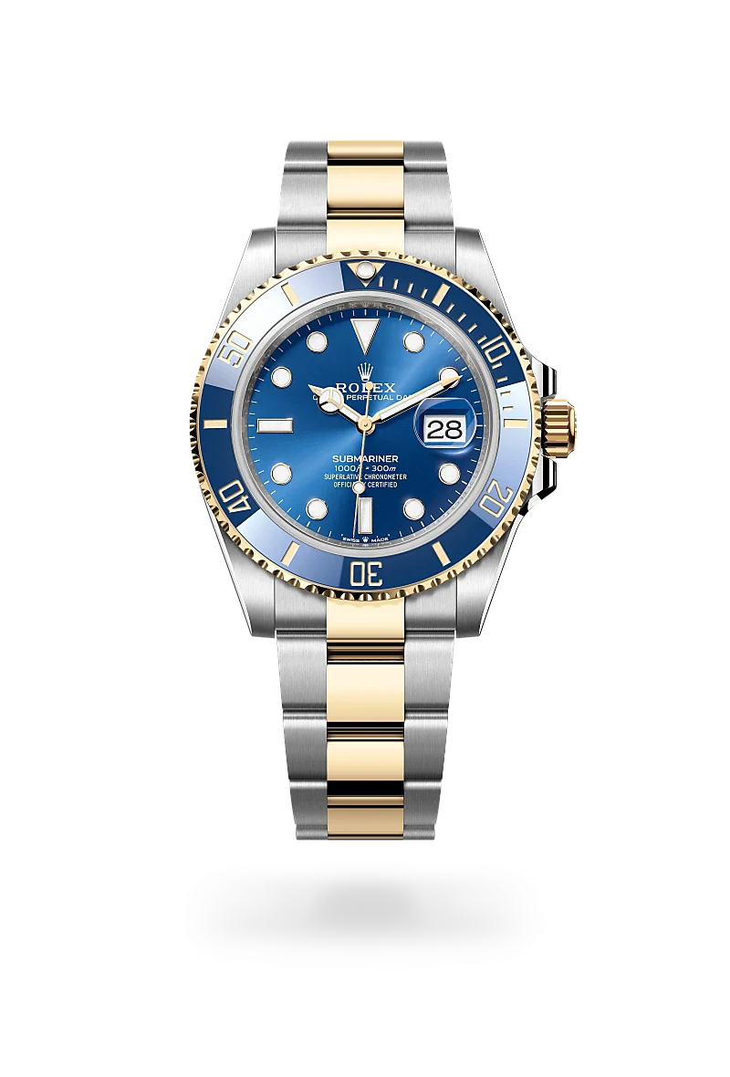 Rolex Submariner Date in Yellow Rolesor - combination of Oystersteel ...